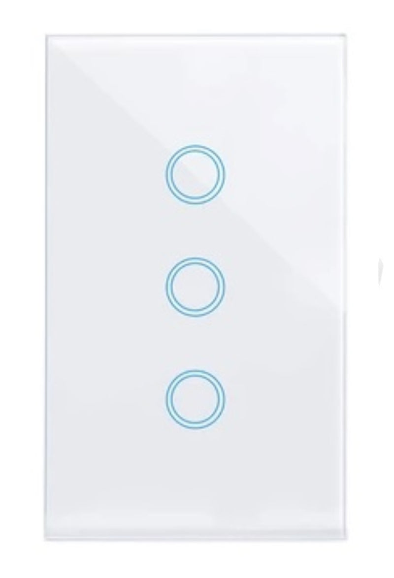 EACHEN WiFi Smart Touch Switch-L-RF-US - White (NO NEUTRAL REQUIRED)
